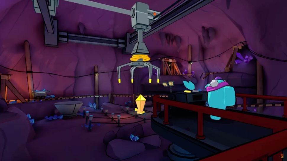 Among Us VR Polus Point hands-on: Drowning in lava has never been this ...