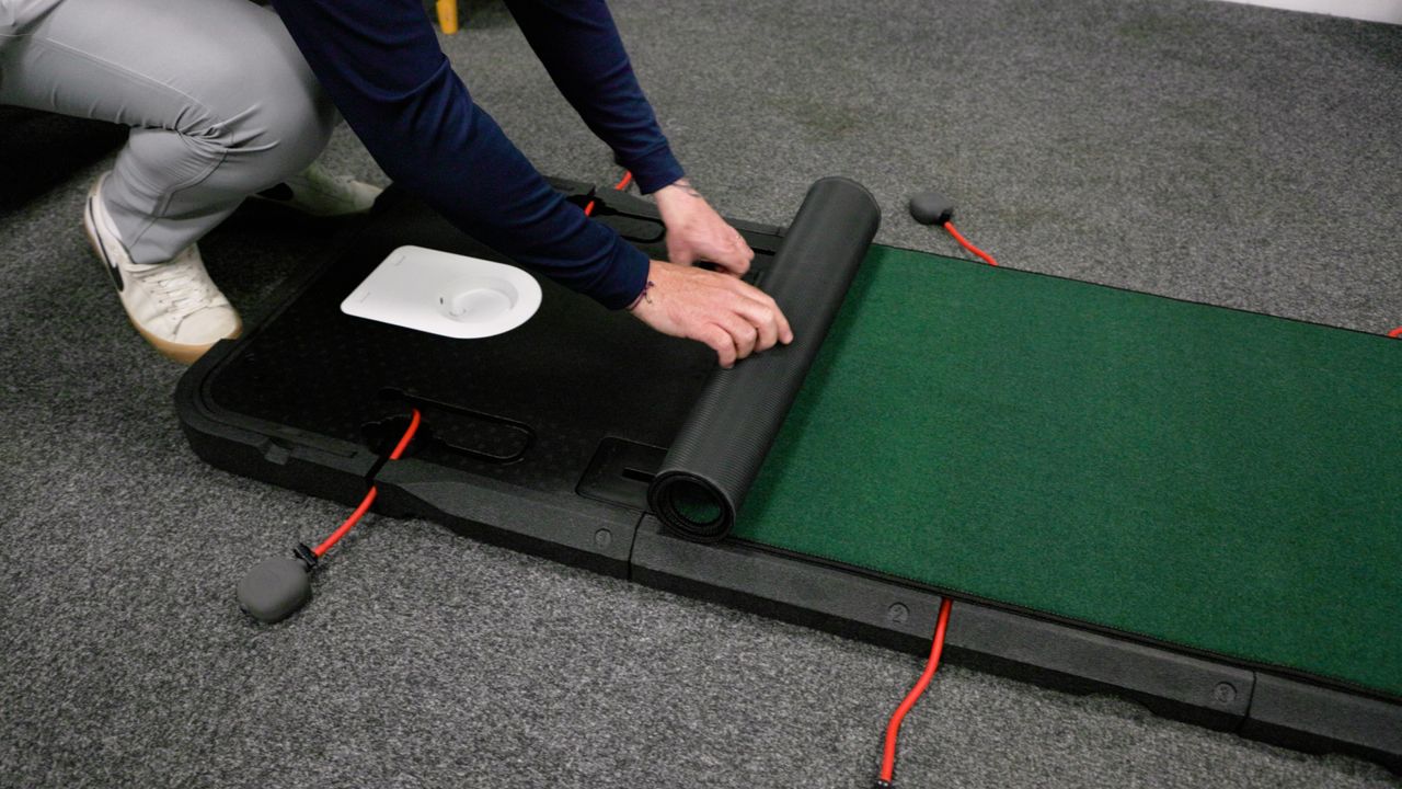 PuttOUT AirBreak Putting Mat Review | Golf Monthly