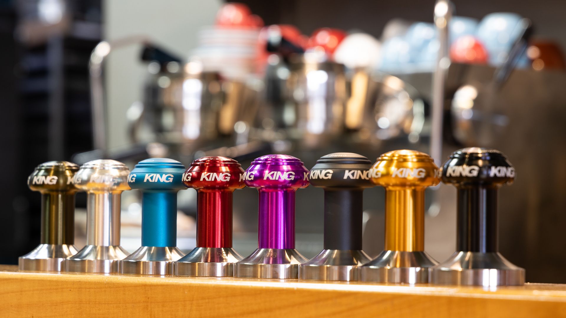 Chris King's luxurious Espresso Tampers are back | Cycling Weekly