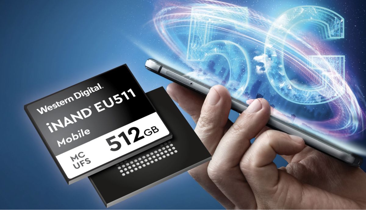 Western Digital reveals new embedded flash storage for the 5G era ...