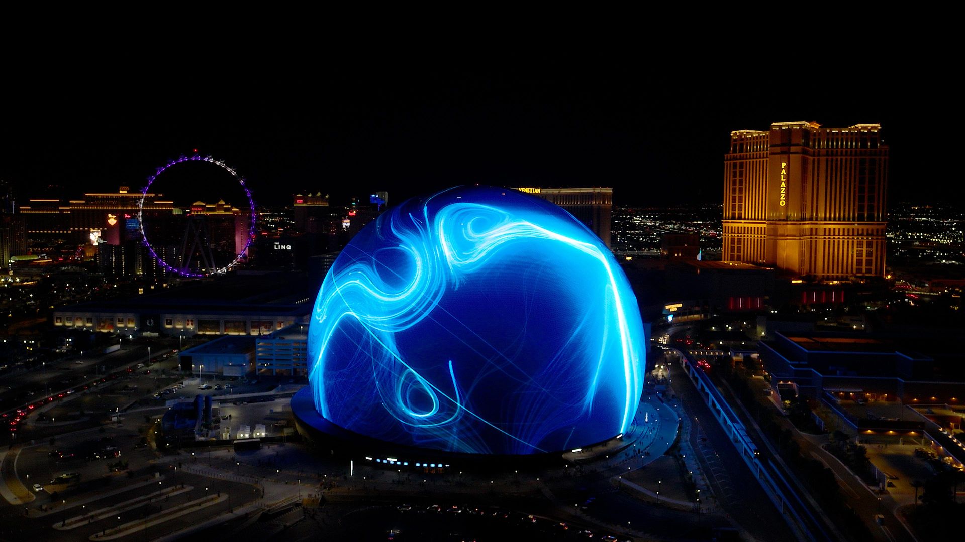 Sphere unveils new exterior artwork by Hingston Studio | Wallpaper*