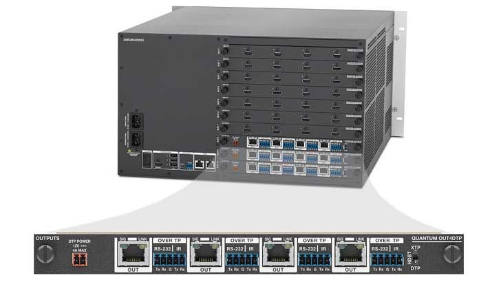 Extron Debuts DTP Output Card For Quantum Ultra Video Wall Processor ...