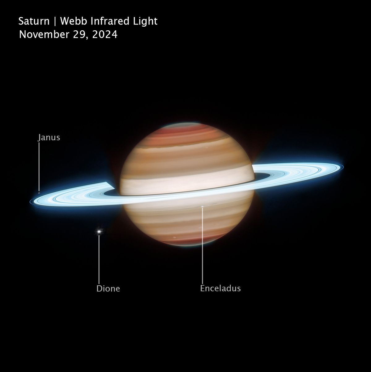 Incredible new NASA images reveal Saturn in a new light — and it's all ...