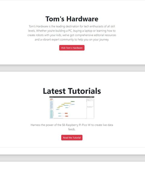 How To Make A Raspberry Pi Pico W Web Server | Tom's Hardware