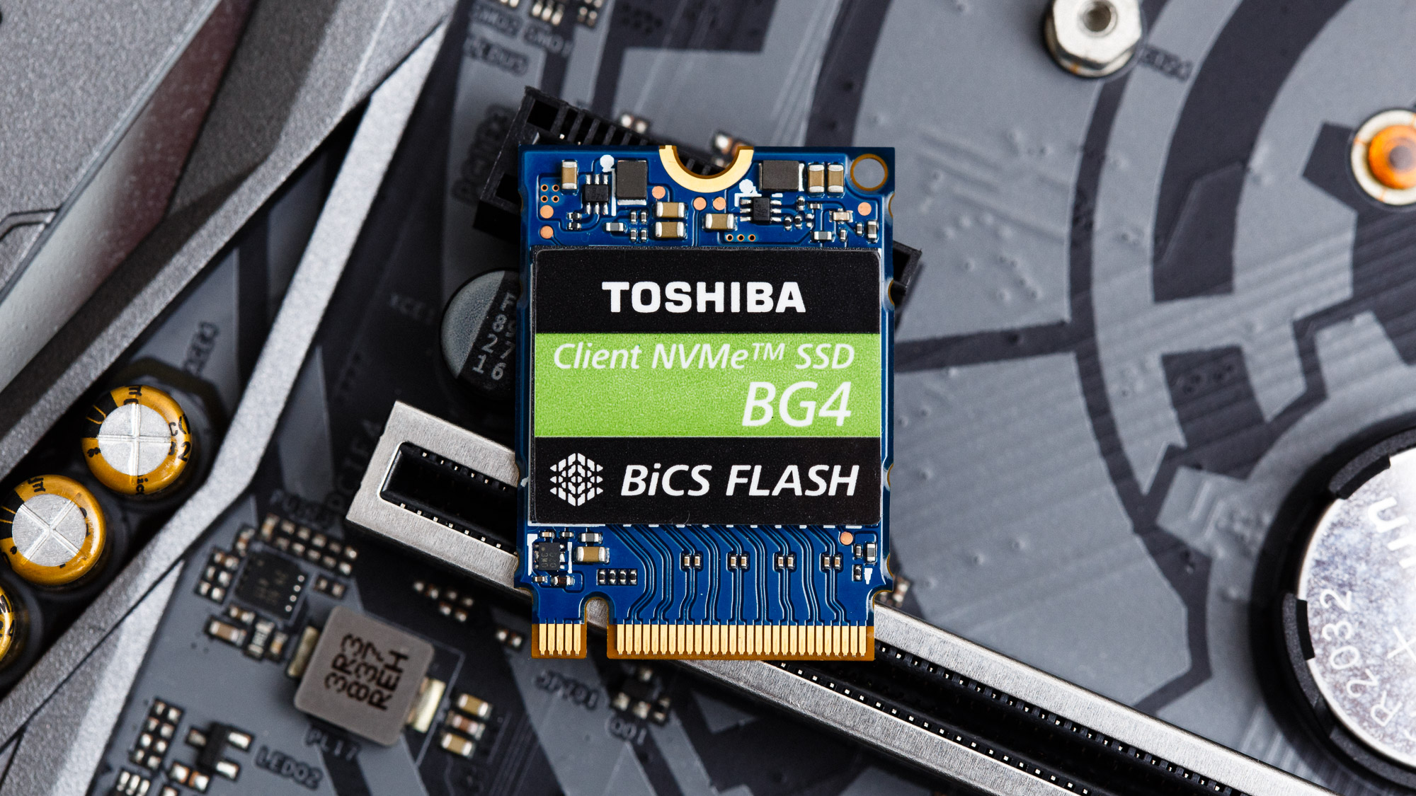 Kioxia Toshiba 512GB NVMe PCIe M 2 2230 SSD 30mm Half Size