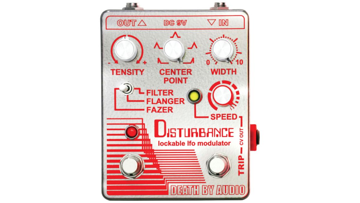 Death By Audio Disturbance Lockable LFO Modulator Pedal Review ...
