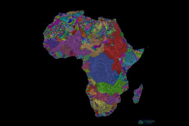 Rainbow Rivers: See Gorgeous Maps of the World's Waterways | Live Science