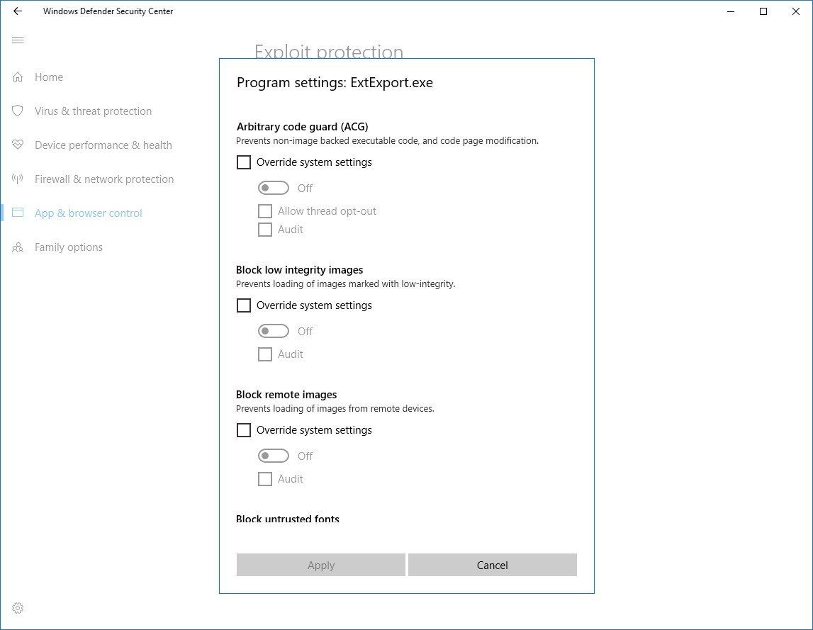 New Windows Defender Security Center features in Windows 10 Fall ...