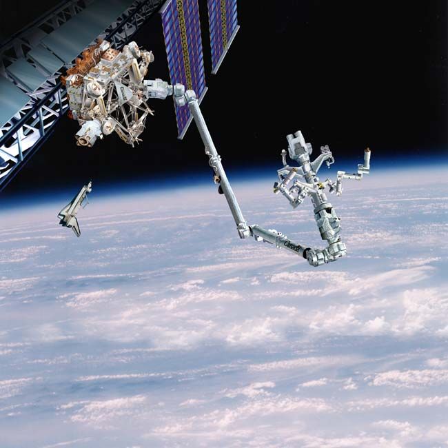 Remote Access: Canadarm 2 Gets a Hand From Ground Control | Space