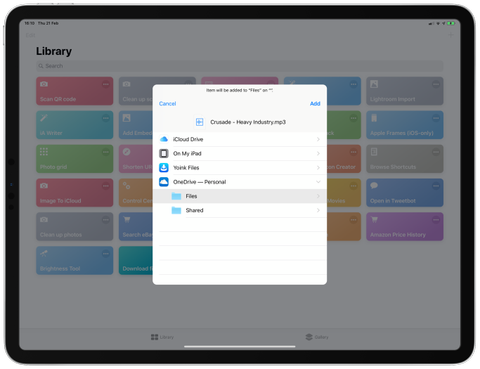 How to download files directly to OneDrive on iPhone and iPad | Windows ...