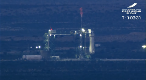 In photos: Blue Origin's 1st New Shepard passenger launch with Jeff ...