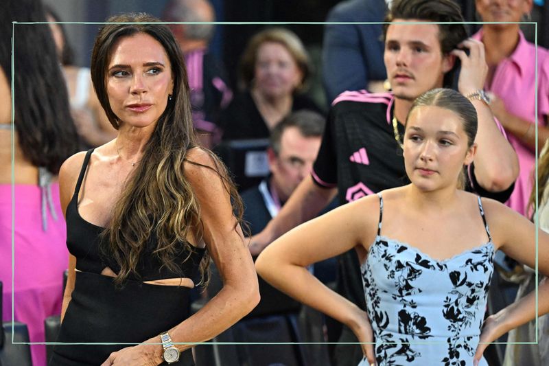 Victoria Beckham's daughter Harper is banned from wearing makeup ...