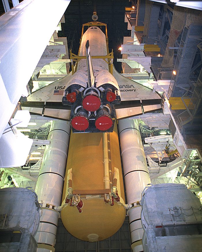 Space History Photo: STS-70 Mating | Space