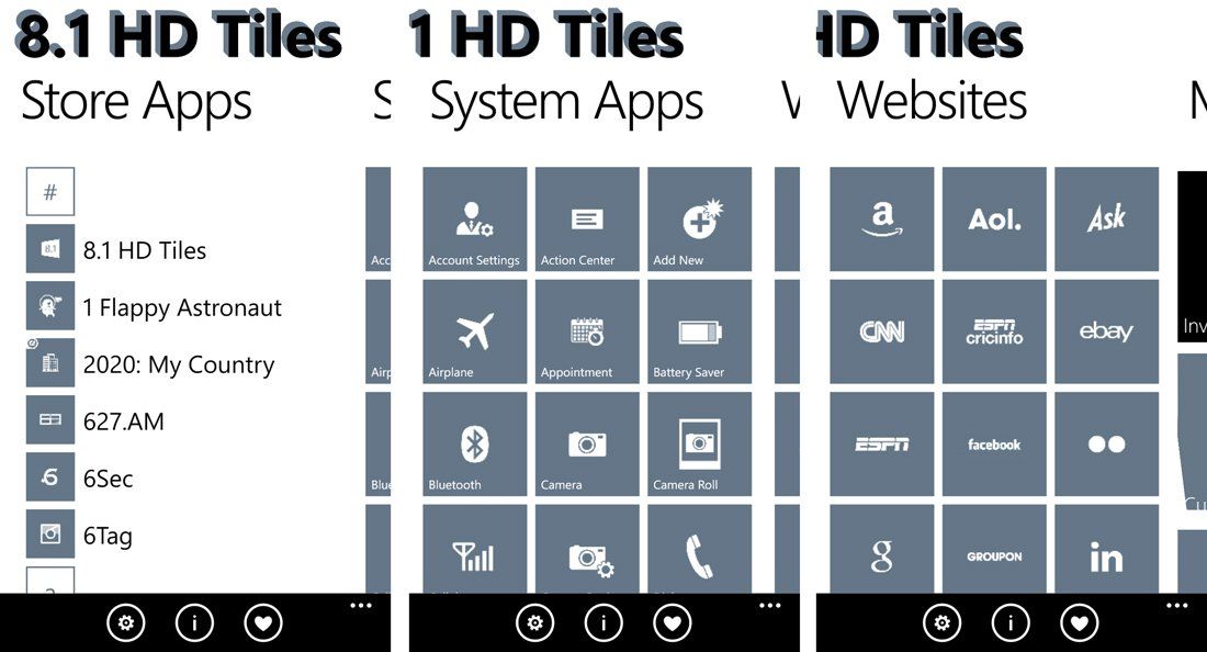 8.1 HD Tiles, delivering transparent Live Tiles to your Windows Phone ...
