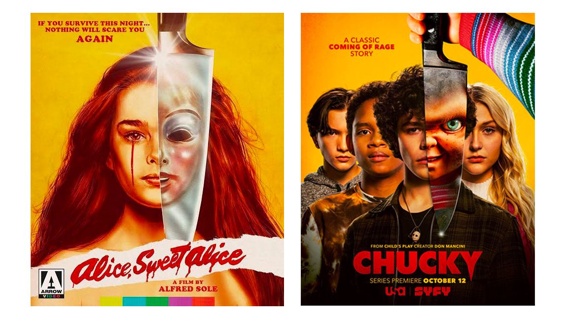 These famous horror movie posters look shockingly familiar | Creative Bloq