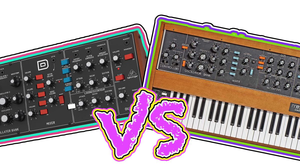 See and hear how the Behringer D synth compares to the original Moog ...