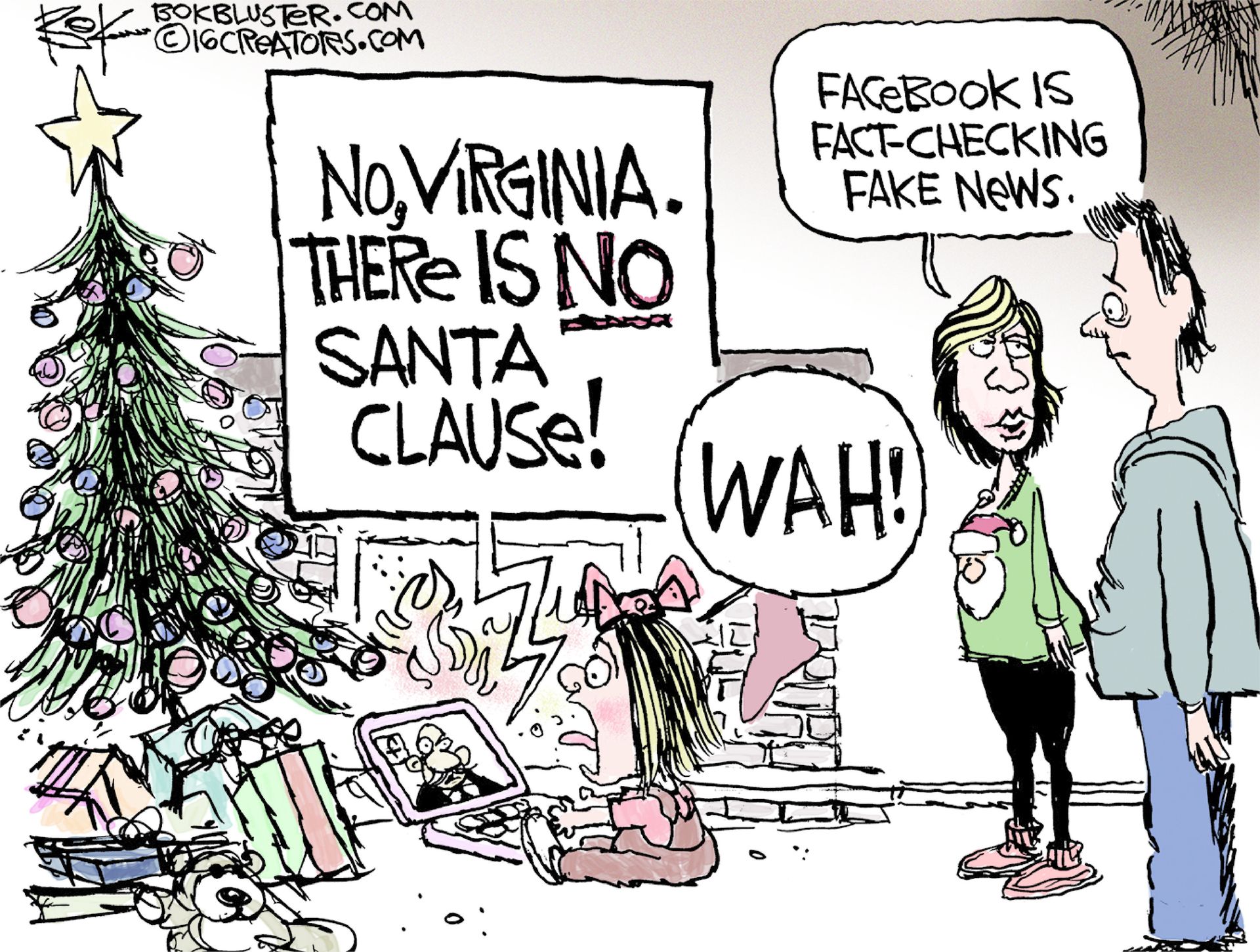 11 hilarious Christmas-themed political cartoons | The Week