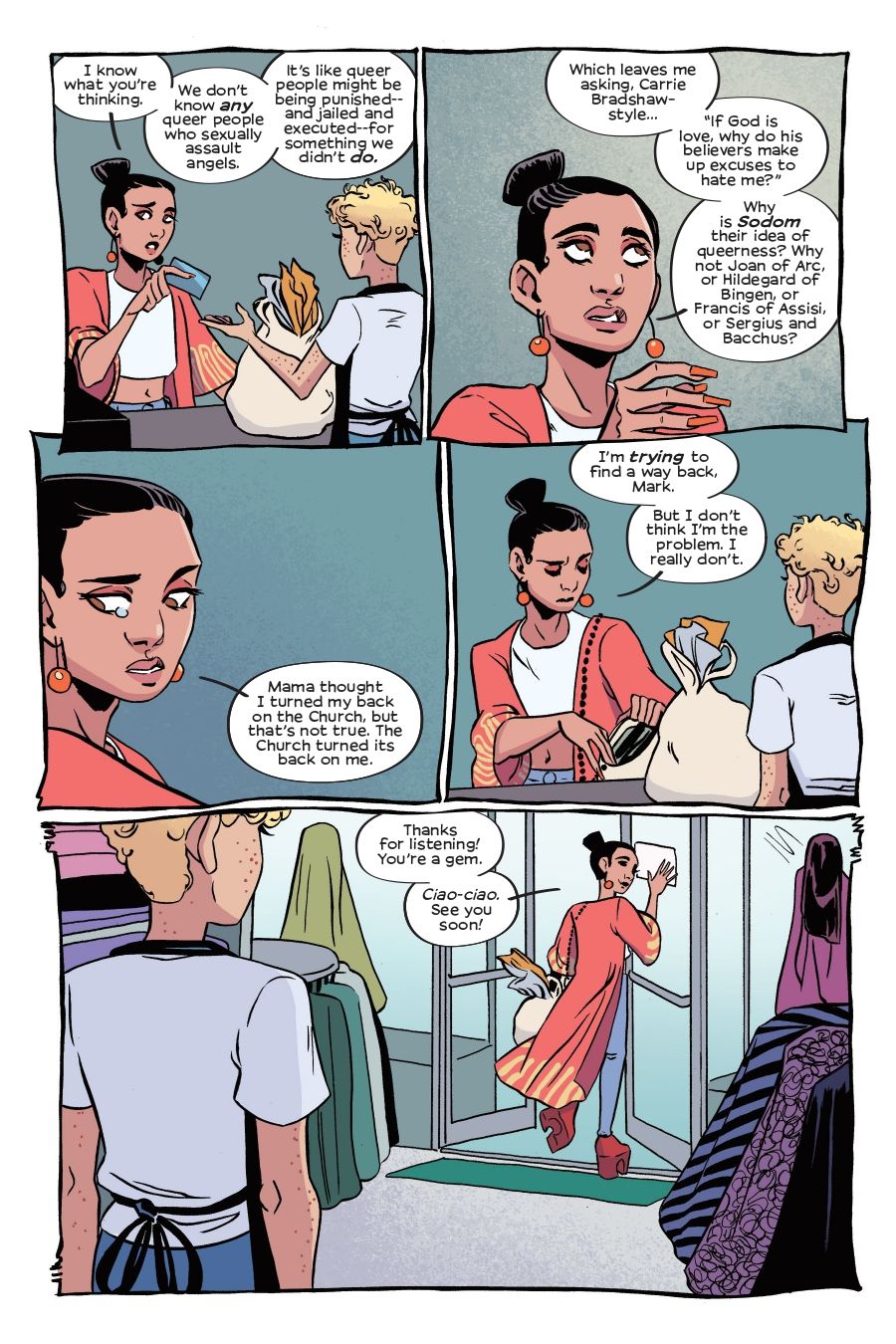 Eisner-winning writer Andrew Wheeler’s new YA graphic novel Hey, Mary ...