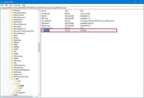How to check .NET Framework version on Windows 10 | Windows Central