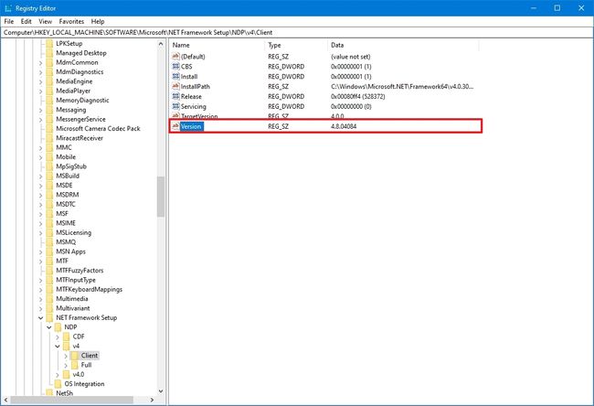 How to check .NET Framework version on Windows 10 | Windows Central