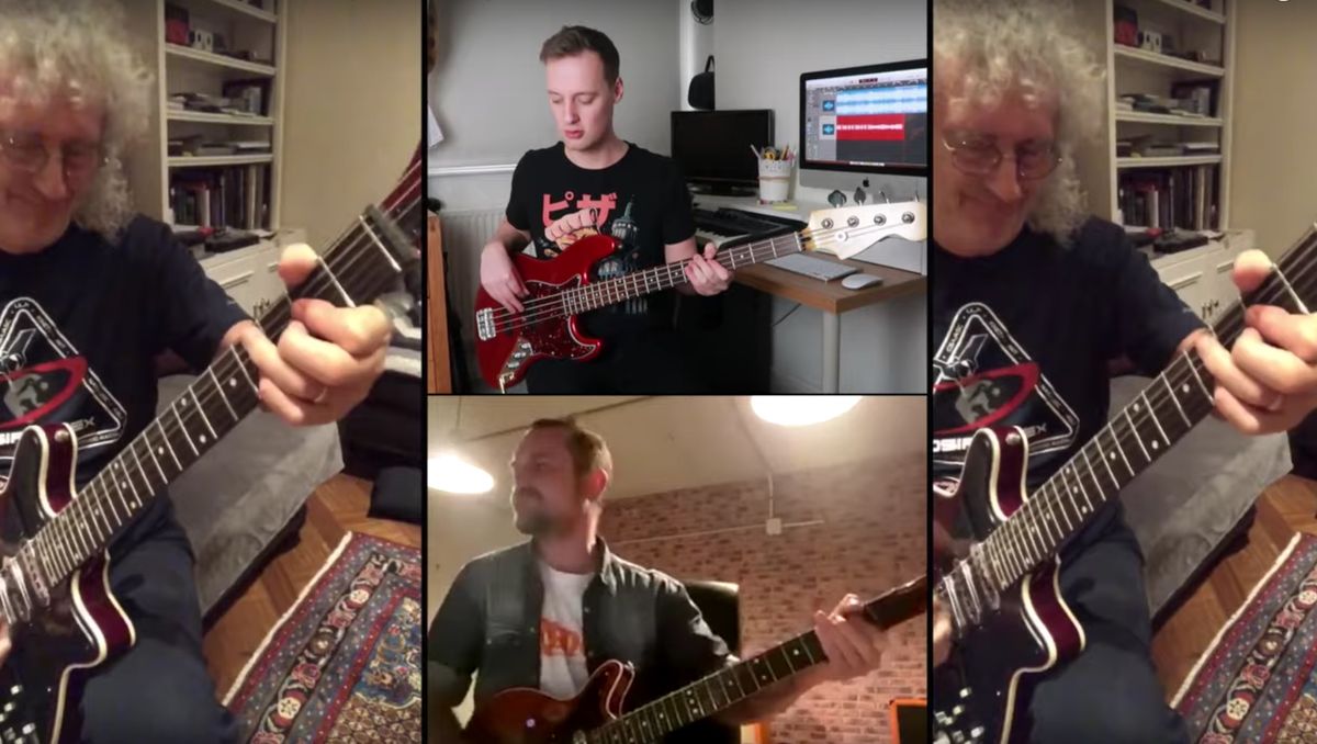Brian May has been video jamming with fans all over the world in the ...