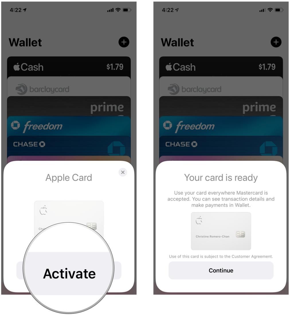 How to activate your titanium Apple Card | iMore