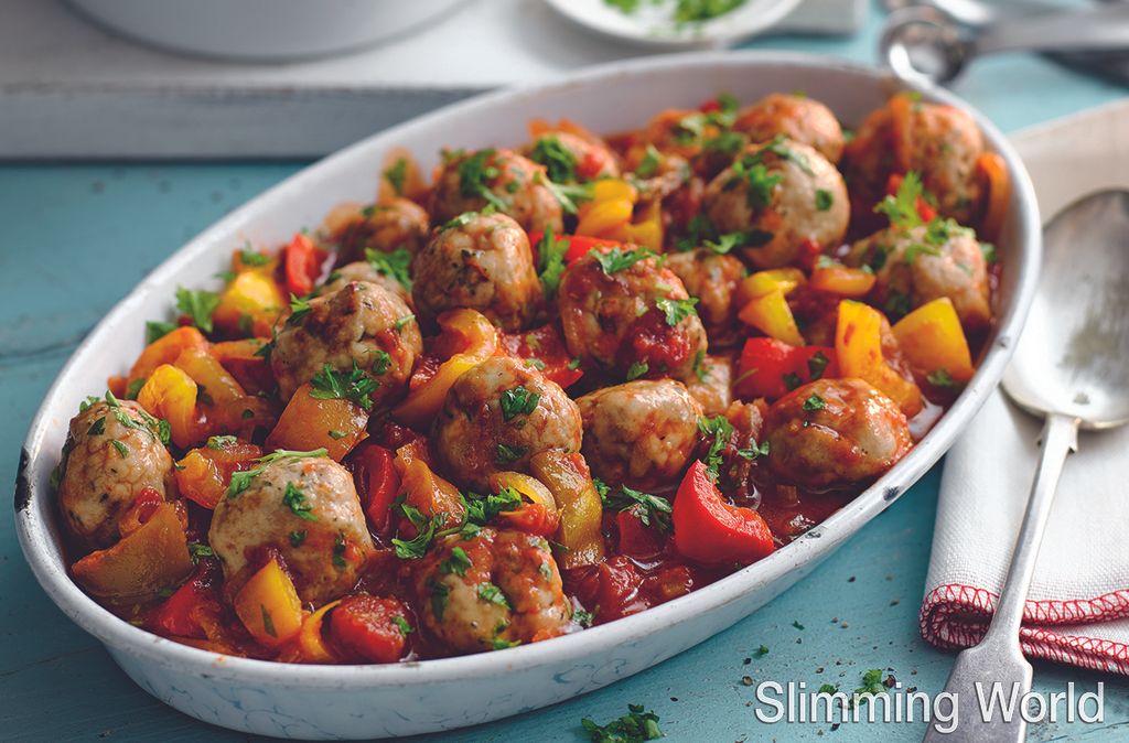 Slimming World's turkey meatballs in Creole sauce | Dinner Recipes ...