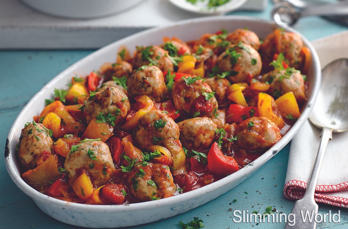 Slimming World's turkey meatballs in Creole sauce | Dinner Recipes ...