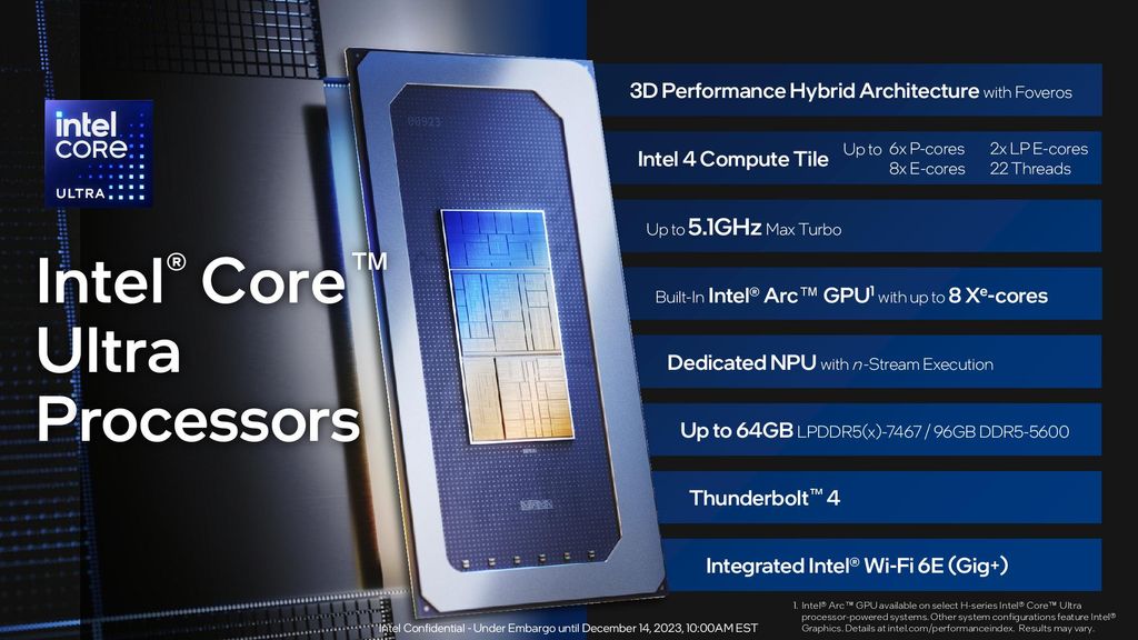 Meet the Intel Core Ultra processor lineup, with built-in NPUs for AI ...
