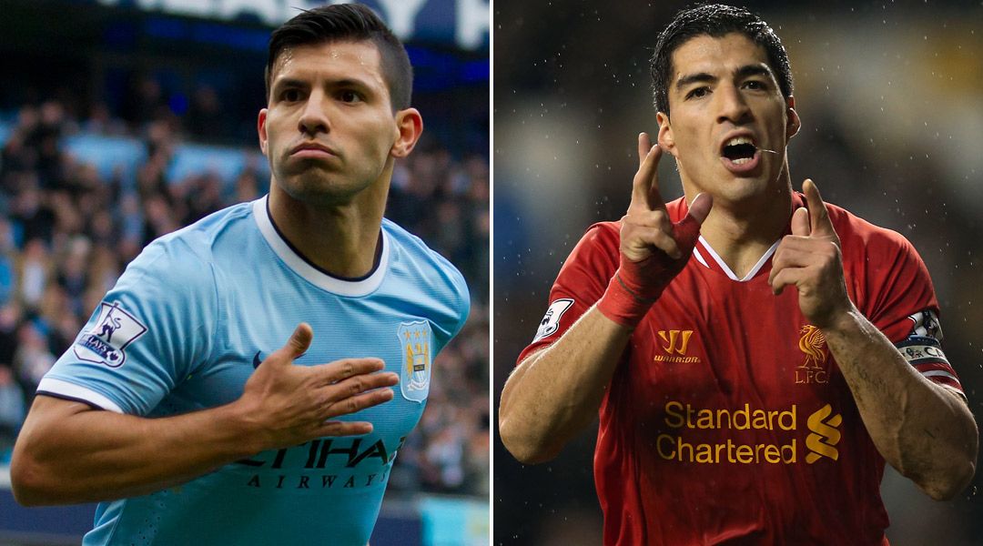 Infographic: Aguero vs Suarez by numbers... but who wins? | FourFourTwo