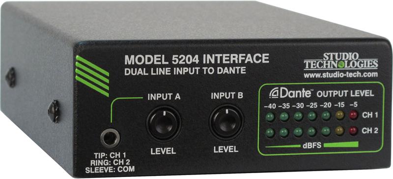 Studio Technologies Releases Dante™-Enabled Model 5202 And 5204 Audio Interfaces | TV Tech