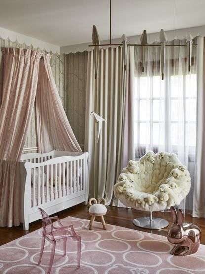 Baby girl nursery ideas: 20 stylish ways with pink and more | Homes and ...