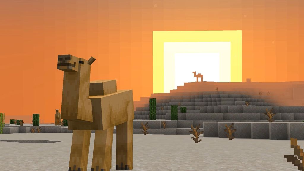 Minecraft camels: everything we know about the new mount | PC Gamer