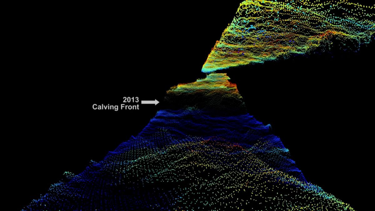 These Stunning 3D Images Reveal How a Massive Greenland Glacier Has ...
