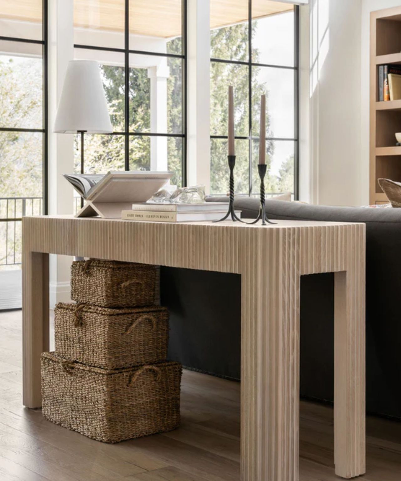 Shea McGee explains how to style a console table | Homes and Gardens