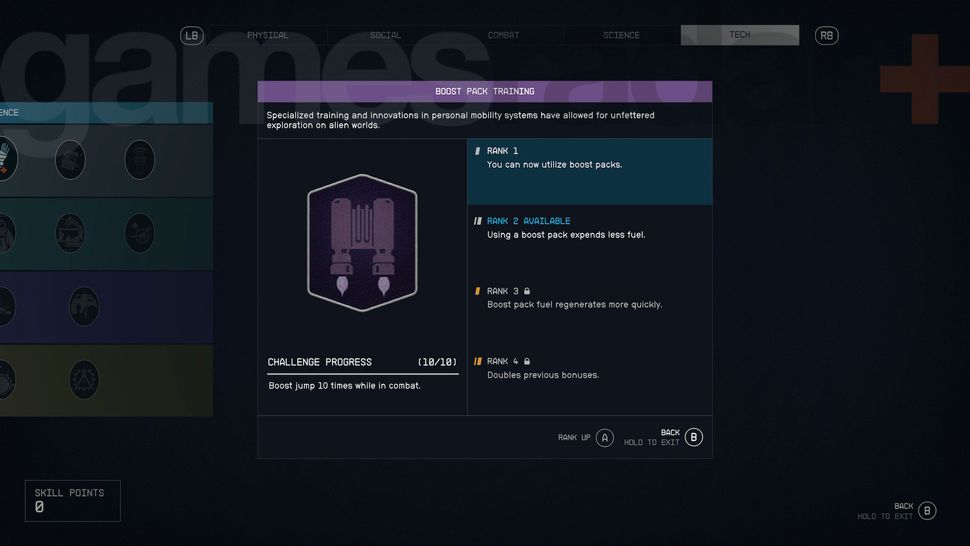 All Starfield skills and the best to unlock first | GamesRadar+