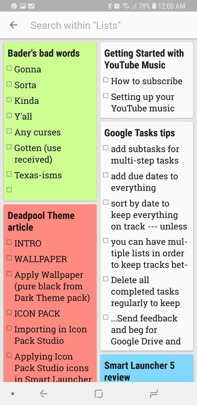 Google Keep vs. Google Tasks: Two productivity extremes | Android Central