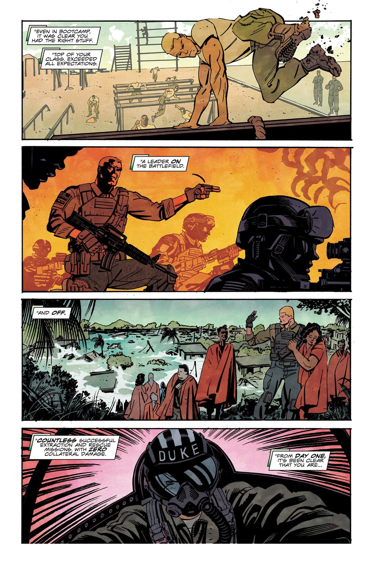 New G.I. Joe comic Duke explores the man behind the legendary hero ...