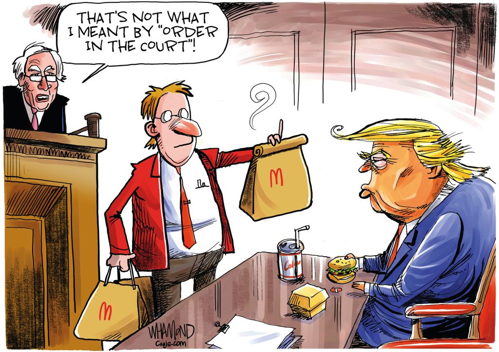 5 unlawfully funny cartoons about the Trump fraud trial | The Week