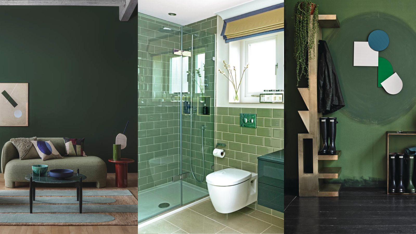 3 reasons to love the olive green color trend | Homes & Gardens