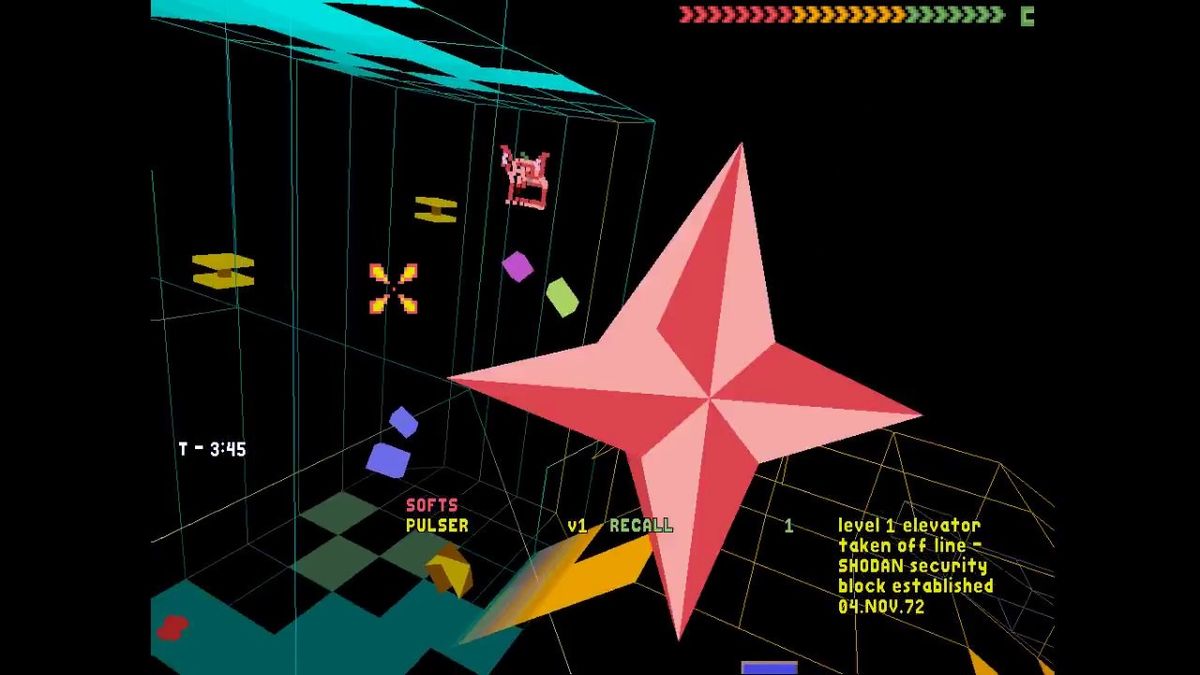 System Shock remake's cyberspace looks like an EDM Descent | PC Gamer