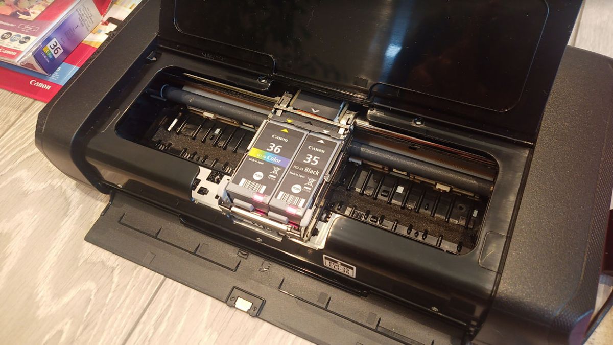 Canon PIXMA TR150 wireless printer review | Top Ten Reviews