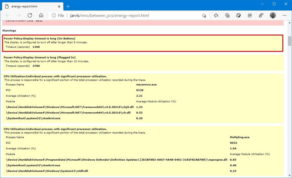 How to create energy report on Windows 10 | Windows Central