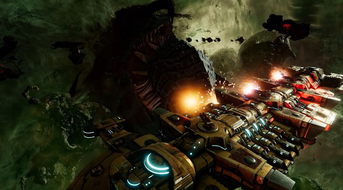 Battlefleet Gothic: Armada 2's massive space battles look amazing | PC ...