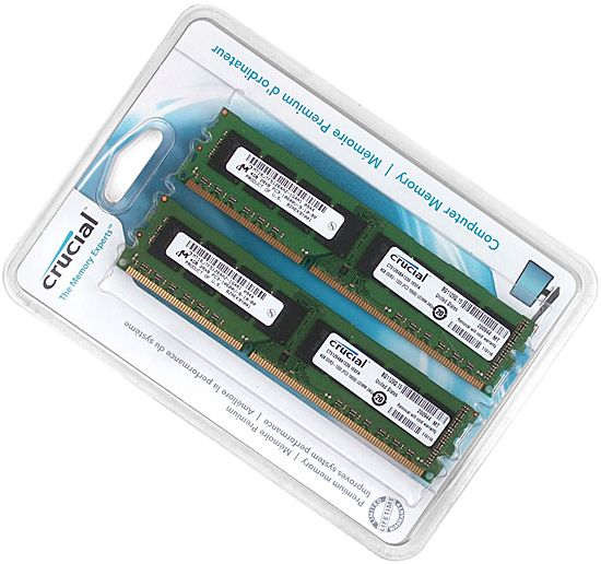 Crucial DDR3-1333 CAS 9 - High-Density DDR3: Five Dual-Module 8GB Kits ...