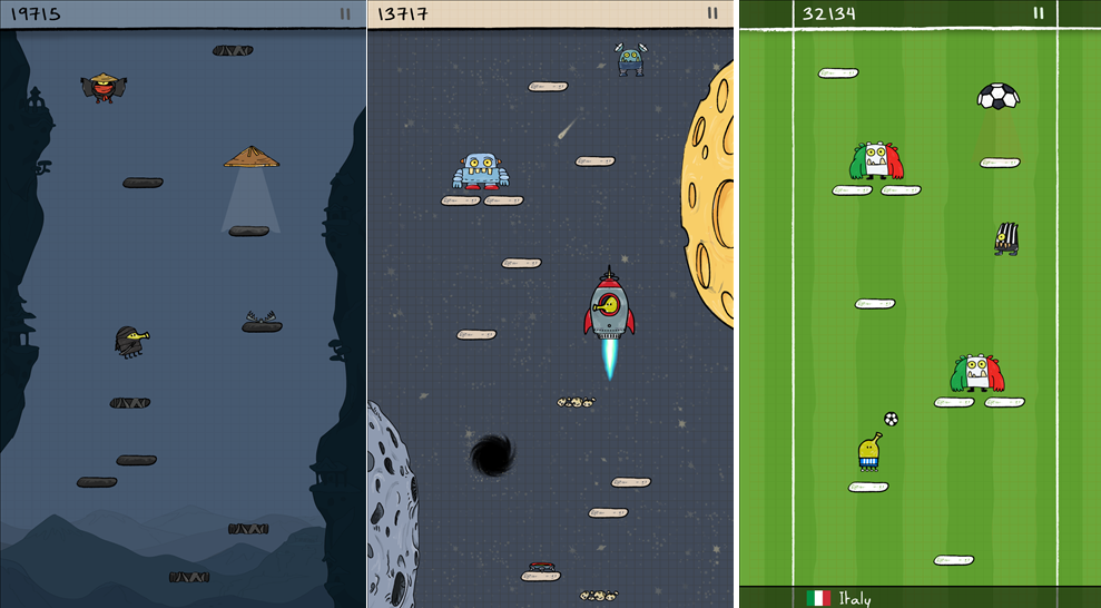 SysApp Pusher gets doublewide Live Tile and Doodle Jump gets new look ...