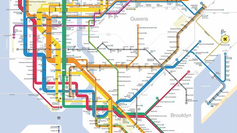 New NYC Subway map revives beloved retro design | Creative Bloq