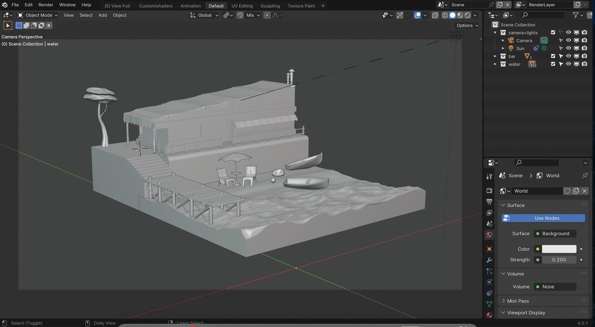 How to use Blender to build a tranquil ocean setting | Creative Bloq
