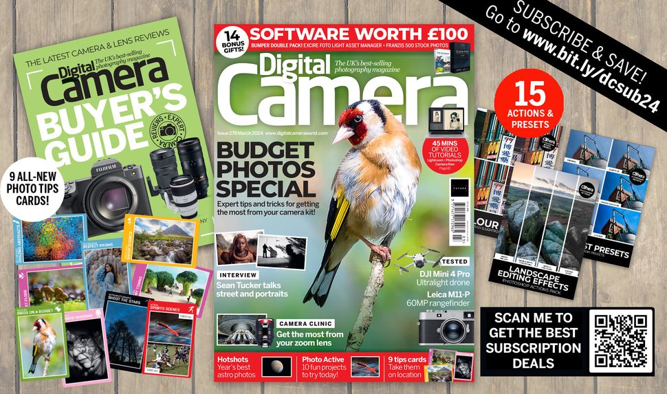 Get 14 bonus gifts with the March 2024 issue of Digital Camera ...