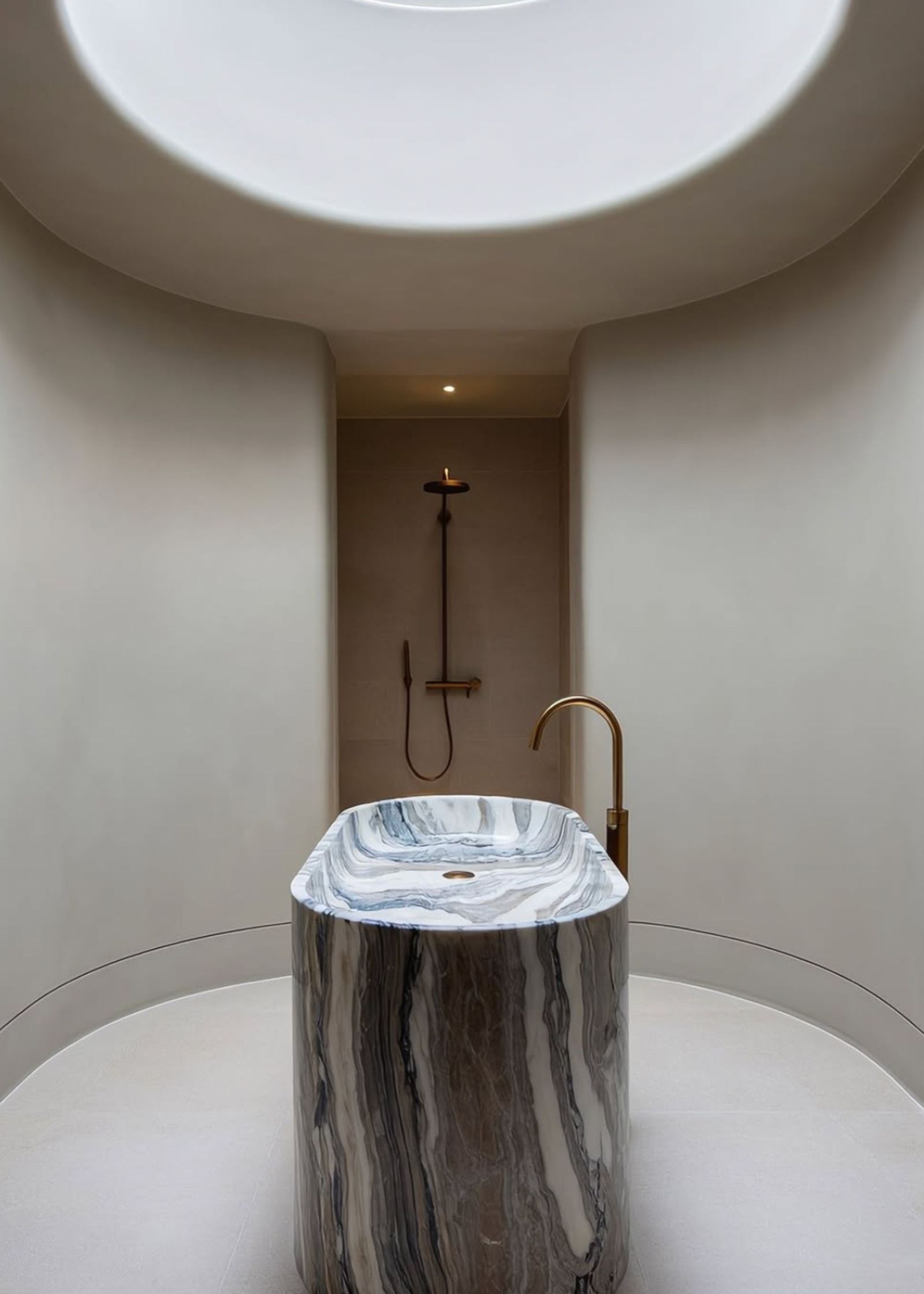 'Light Wells' Are the Trick to Make Your Bathroom Feel Bright | Livingetc